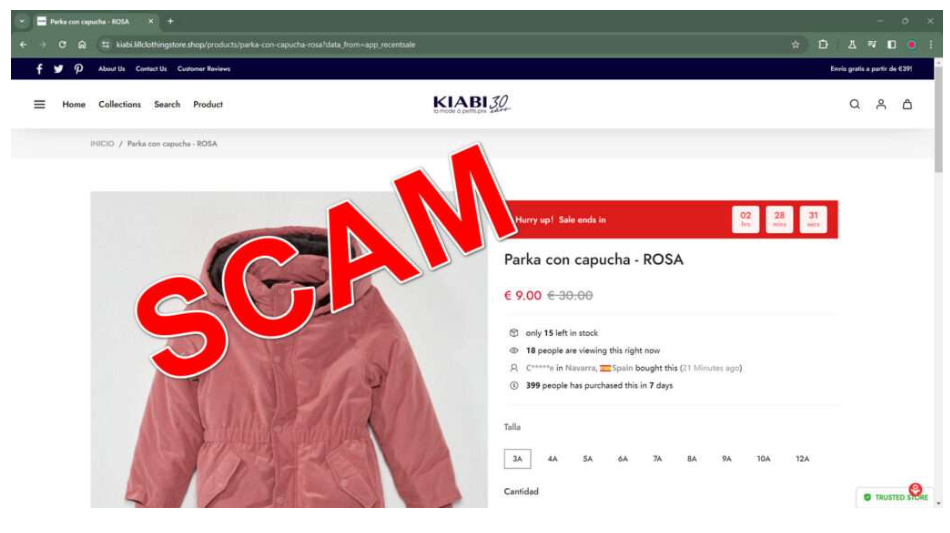 Kiabi Clearance Sales Scam. Don't Fall For It! - DeRealest Reviews