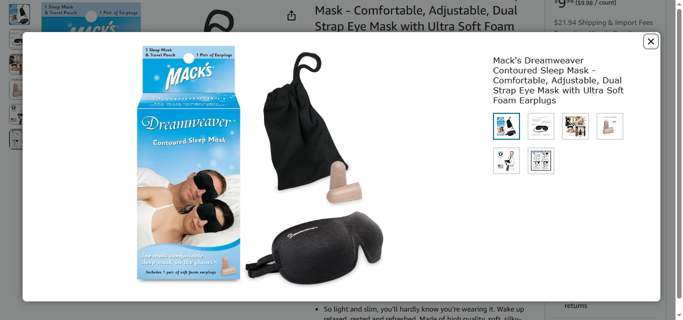 DreamWeaver Pro Sleep Mask Review – The Ultimate Travel & Sleep ...