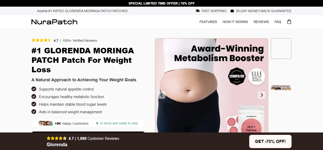 GLORENDA Patches Review 2026: Scam Warning, Complaints, and Full ...