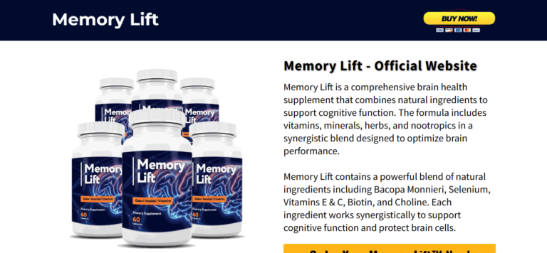 Memory Lift Supplement Review (2026): Full Analysis, Ingredients ...