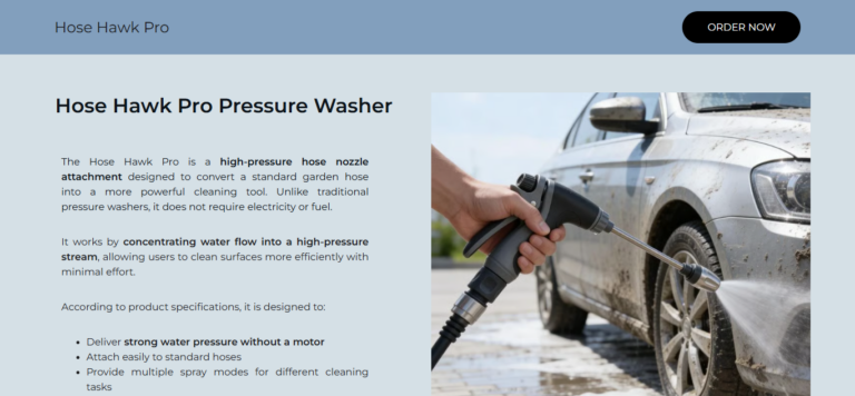 Hose Hawk Pressure Washer Review (2026): Full Honest Guide Before You ...