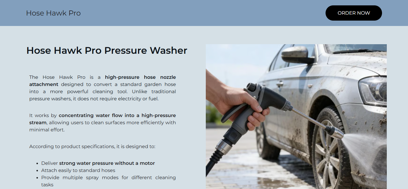 Hose Hawk Pressure Washer Review (2026): Full Honest Guide Before You ...