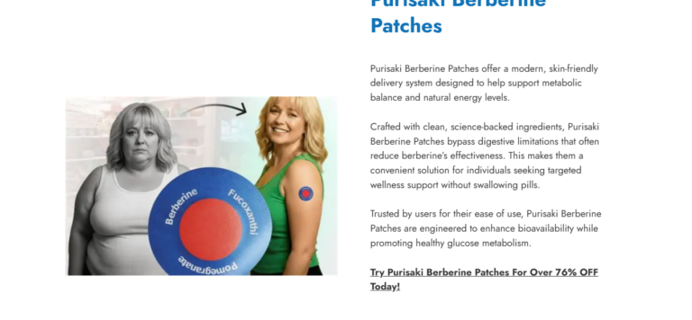 Purisaki Berberine Patches Review (2026): Do These Weight Loss Patches ...